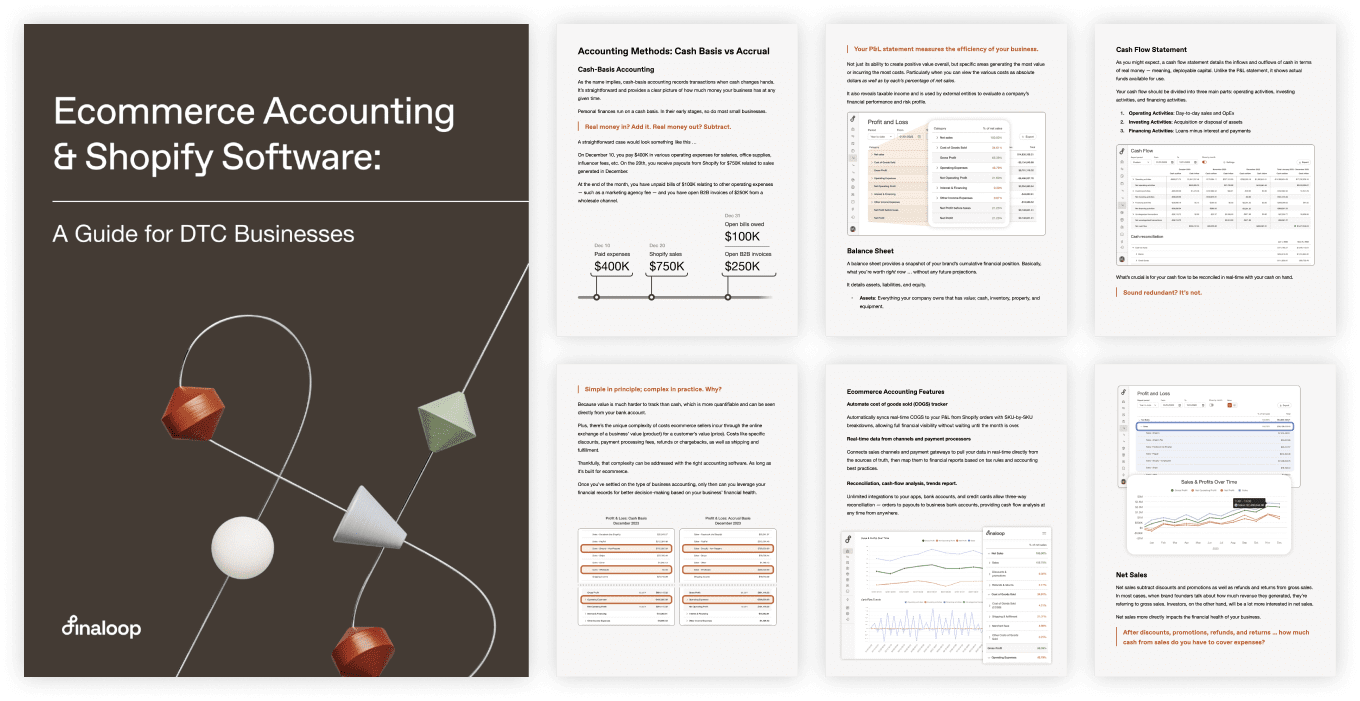 Ecommerce Accounting Guide: Maximize DTC & Shopify Profits